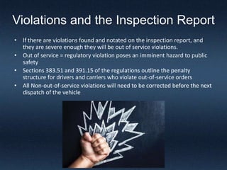 Webinar: Passing a Level 1 Maintenance Inspection | PPTX