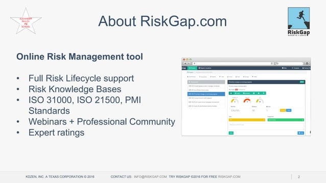 Program and Portfolio Risk Management | PDF