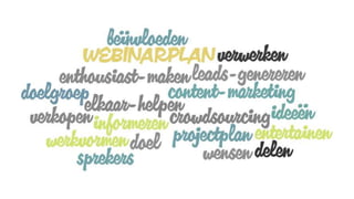 Webinar Plan Maken Pptx