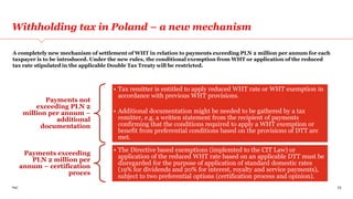 Polish CIT in 2019 - CIT and TP revolution marches on | PDF