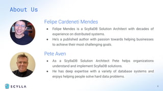 Powering Real-Time Apps with ScyllaDB_ Low Latency & Linear Scalability | PPT