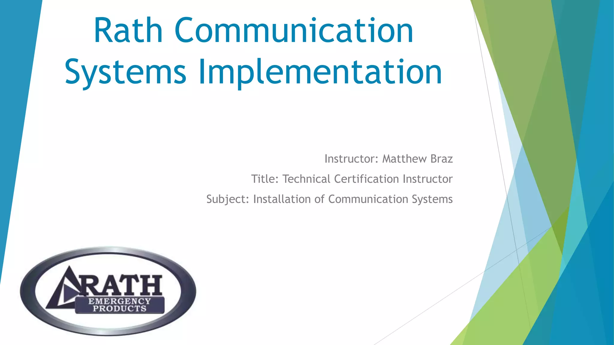 Rath AOR Presentation | PPTX