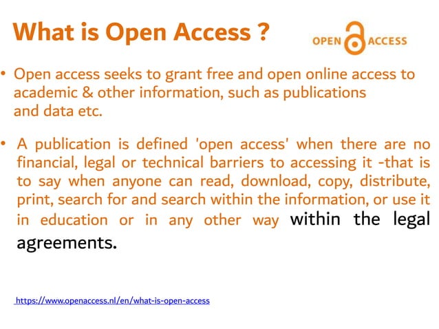 Open Access Educational E-Resources | PPT