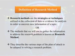 Research Methodology In Education