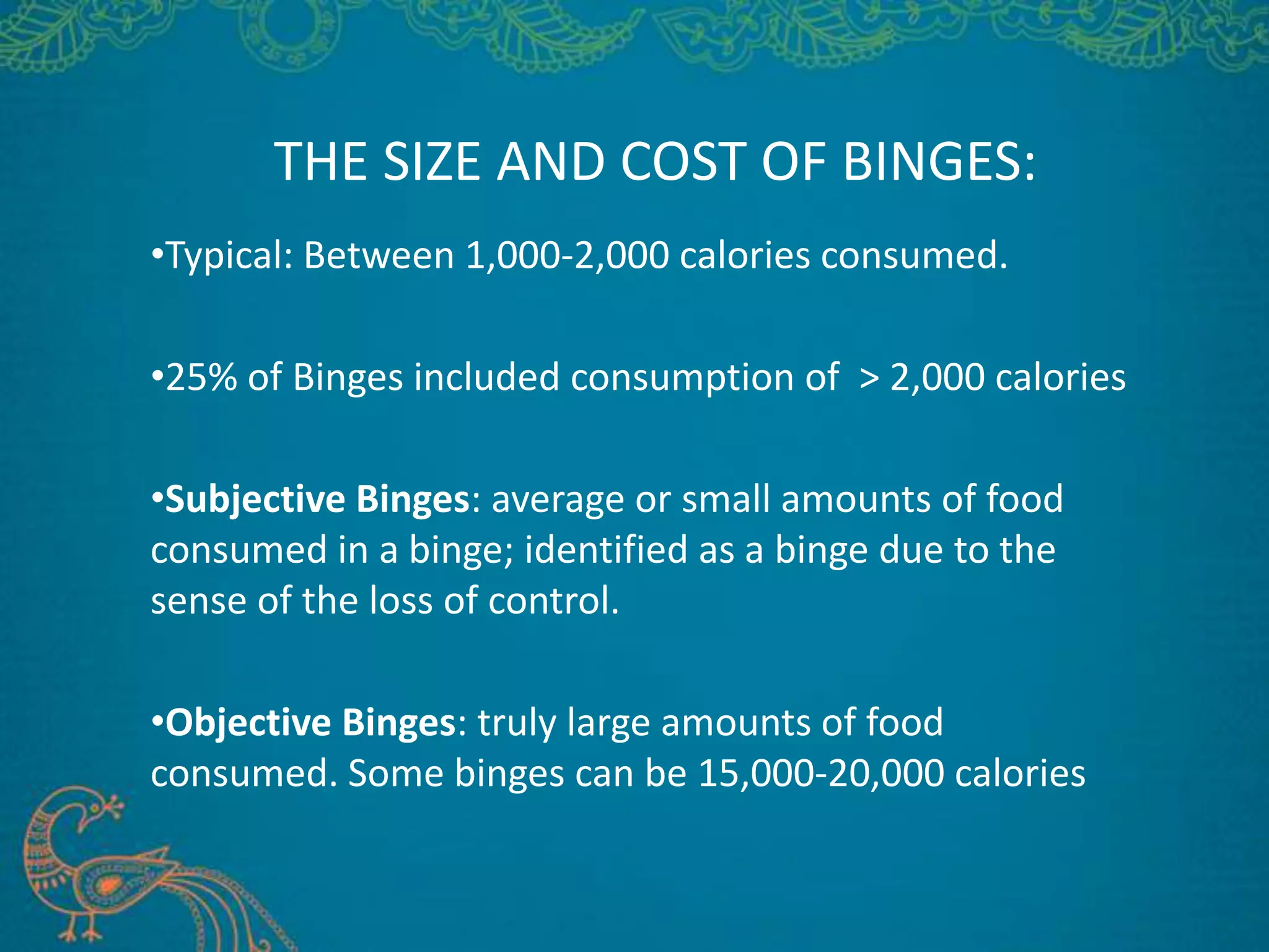 Comprehensive Treatment of Binge Eating Disorder- Katie Thompson, LPC | PPT