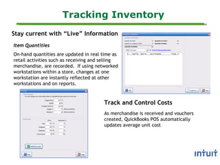 Inventory and Intuit Point of Sale | PPT