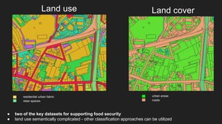 Supporting food security with satellite image classification | PPTX