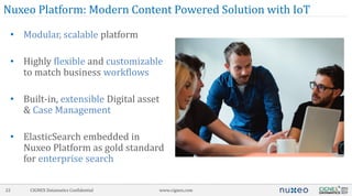 Convergence of Internet of Things and ECM to Build the Connected ...