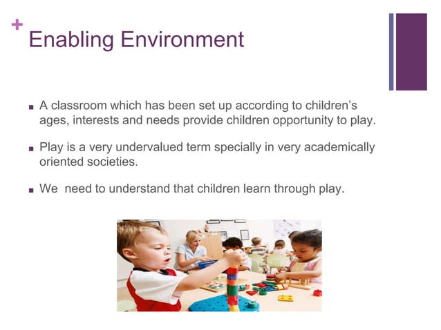 Enabling Environment- How to Set up Classrooms in Early Years | PPT