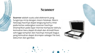 MACAM MESIN KANTOR - TEKNOLOGI PERKANTORAN | PPTX