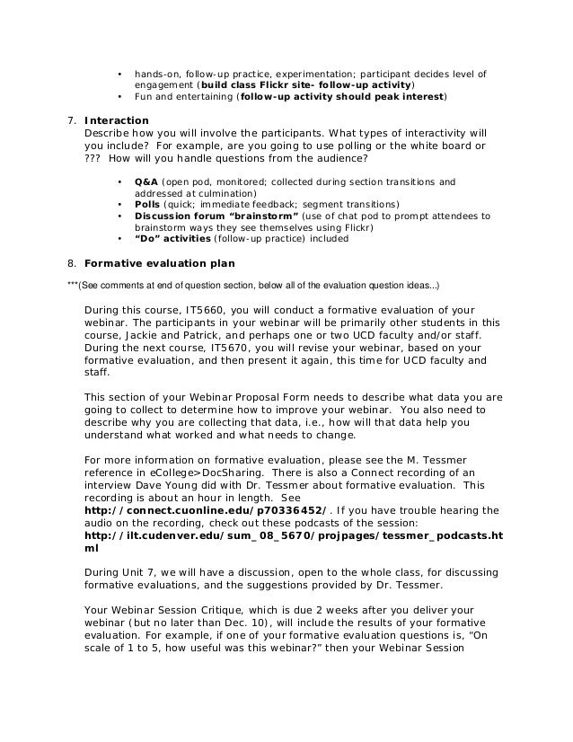 Webinar proposal lessons_learned Webinar proposal lessons_learned