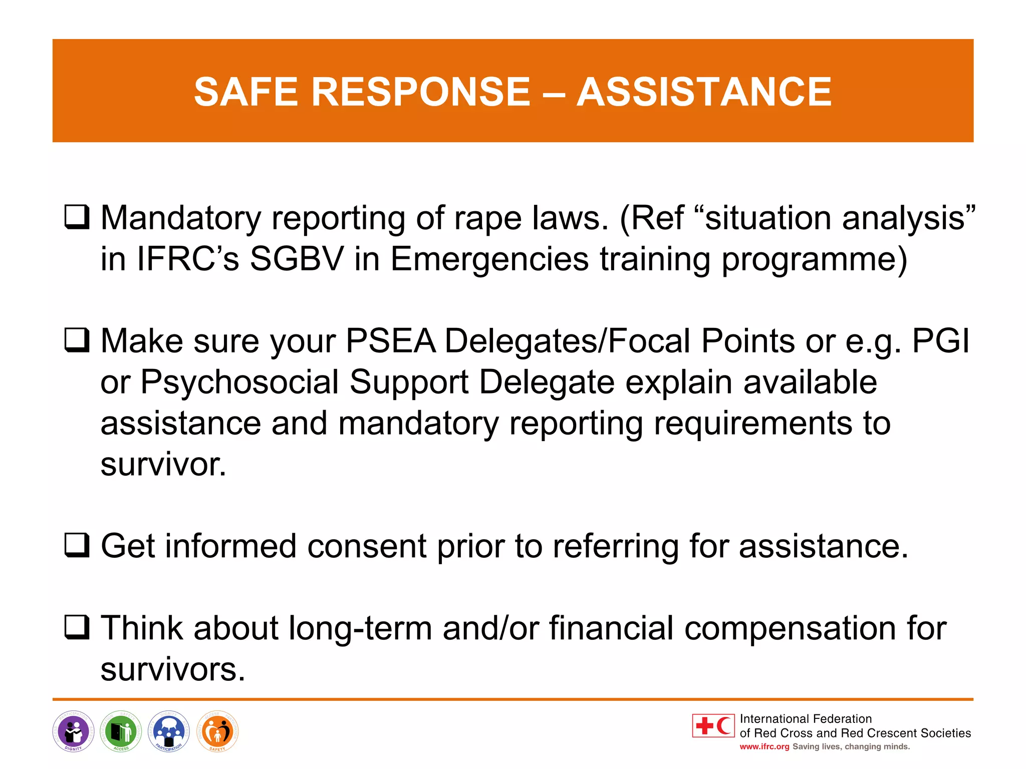 Webinar #PSEA survivor-centered approach | PPTX