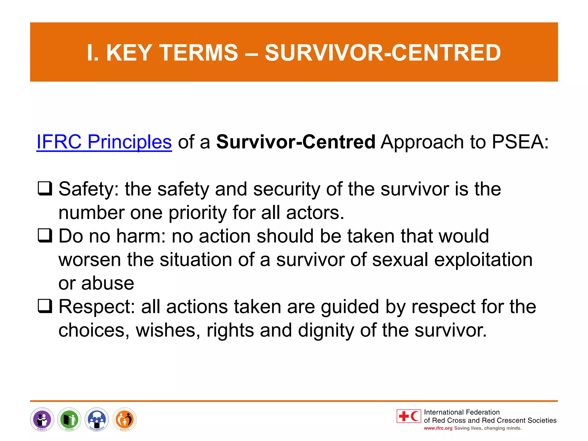 Webinar #PSEA survivor-centered approach | PPTX