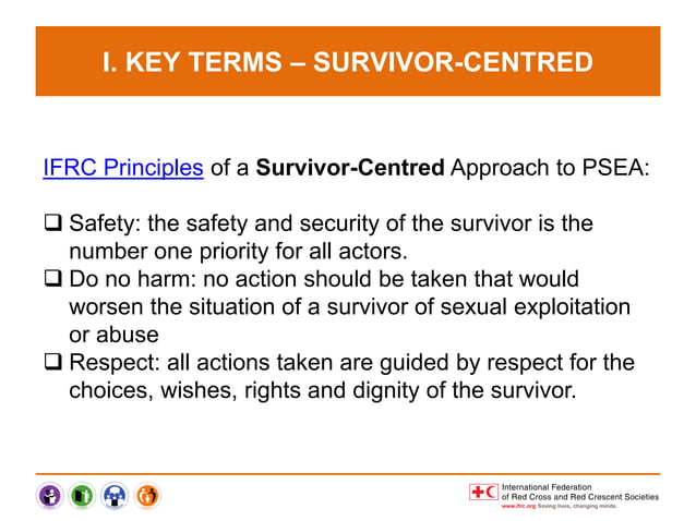Webinar #PSEA survivor-centered approach | PPTX