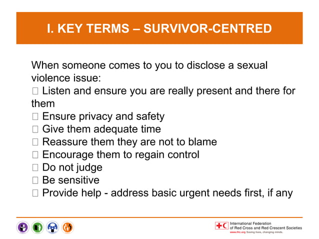 Webinar #PSEA survivor-centered approach | PPT