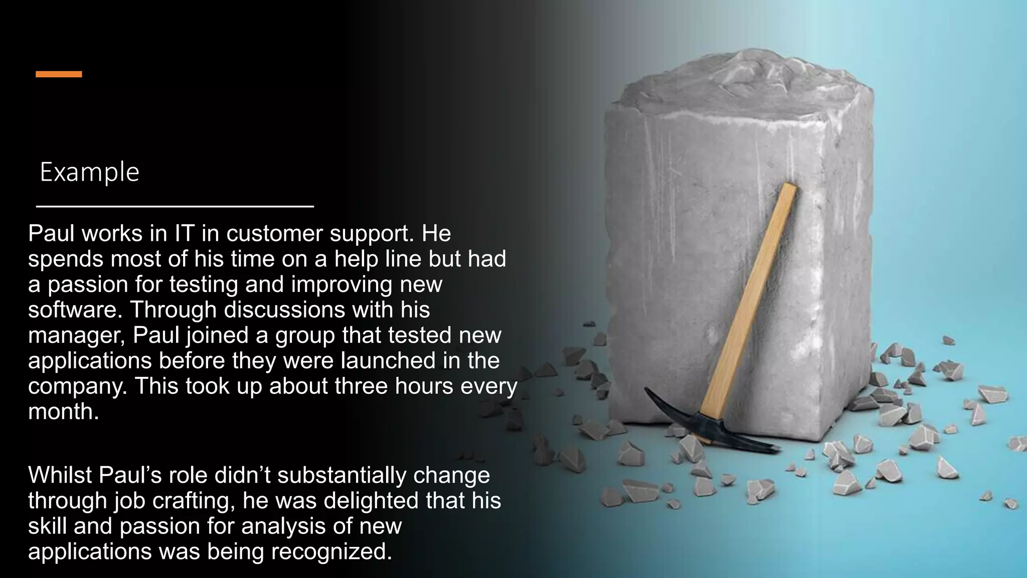 Redesigning Jobs Through Job Crafting | PPTX | Careers