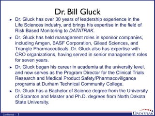 Risk Based Monitoring in Practice | PDF