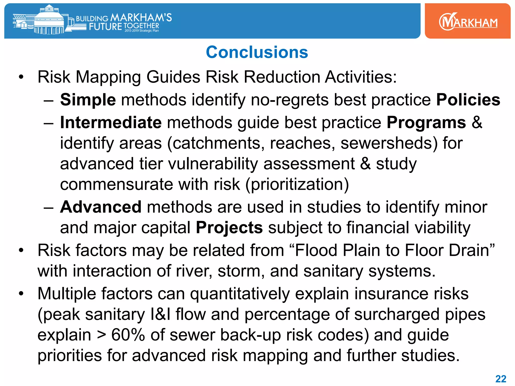 Urban Flood Risk Mapping - Tiered Vulnerability Assessment in Risk ...