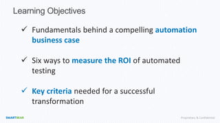 6 Ways to Measure the ROI of Automated Testing | PPTX