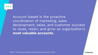 [Webinar] RollWorks & Drift: The ABCs of ABM | PPT