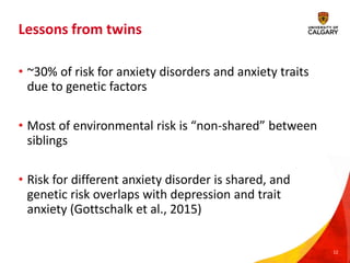 The roots of anxiety | PPTX