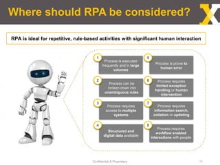 Auxis Webinar: RPA 101: Getting Your Feet Wet | PPSX