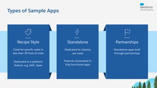 Sample Gallery: Reference Code and Best Practices for Salesforce ...