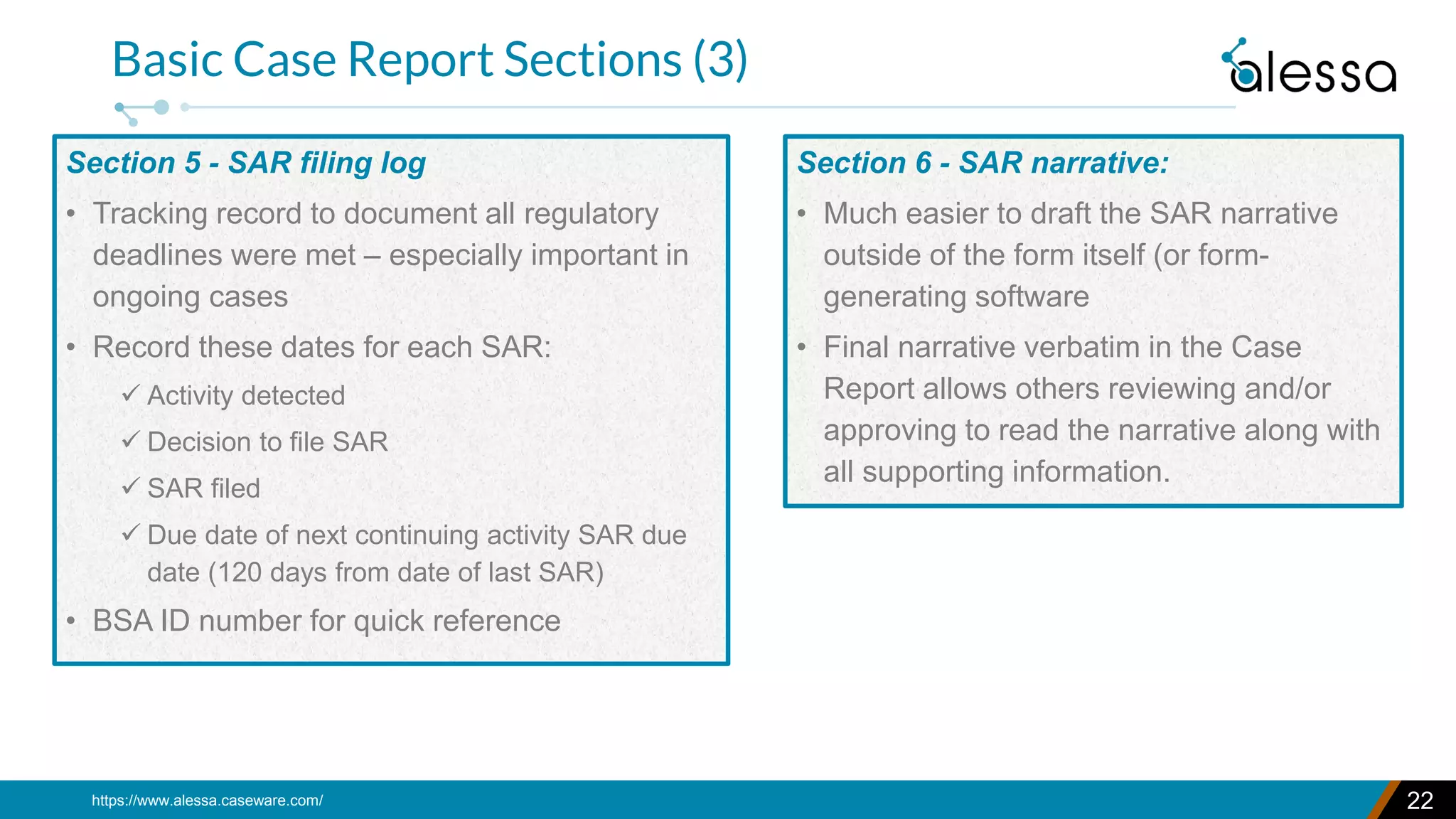 Writing Effective Suspicious Activity Reports (SARs): Start with WHY | PDF