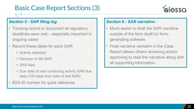 Writing Effective Suspicious Activity Reports (SARs): Start with WHY | PDF
