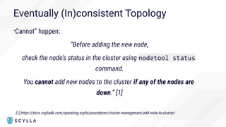ScyllaDB V Developer Deep Dive Series: Resiliency and Strong Consistency via Raft | PPT
