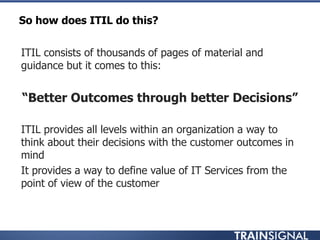 The how, why and what of ITIL® certifications | PPTX