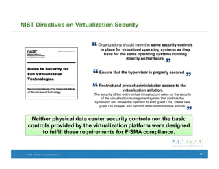 Virtualize More While Improving Your Cybersecurity Risk Posture - The "4 Must Haves" of ...