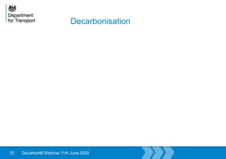 Decarbonising Transport by 2050 – the view from government | PPTX