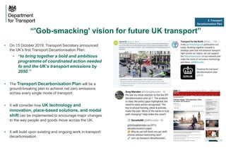 Decarbonising Transport by 2050 – the view from government | PPTX