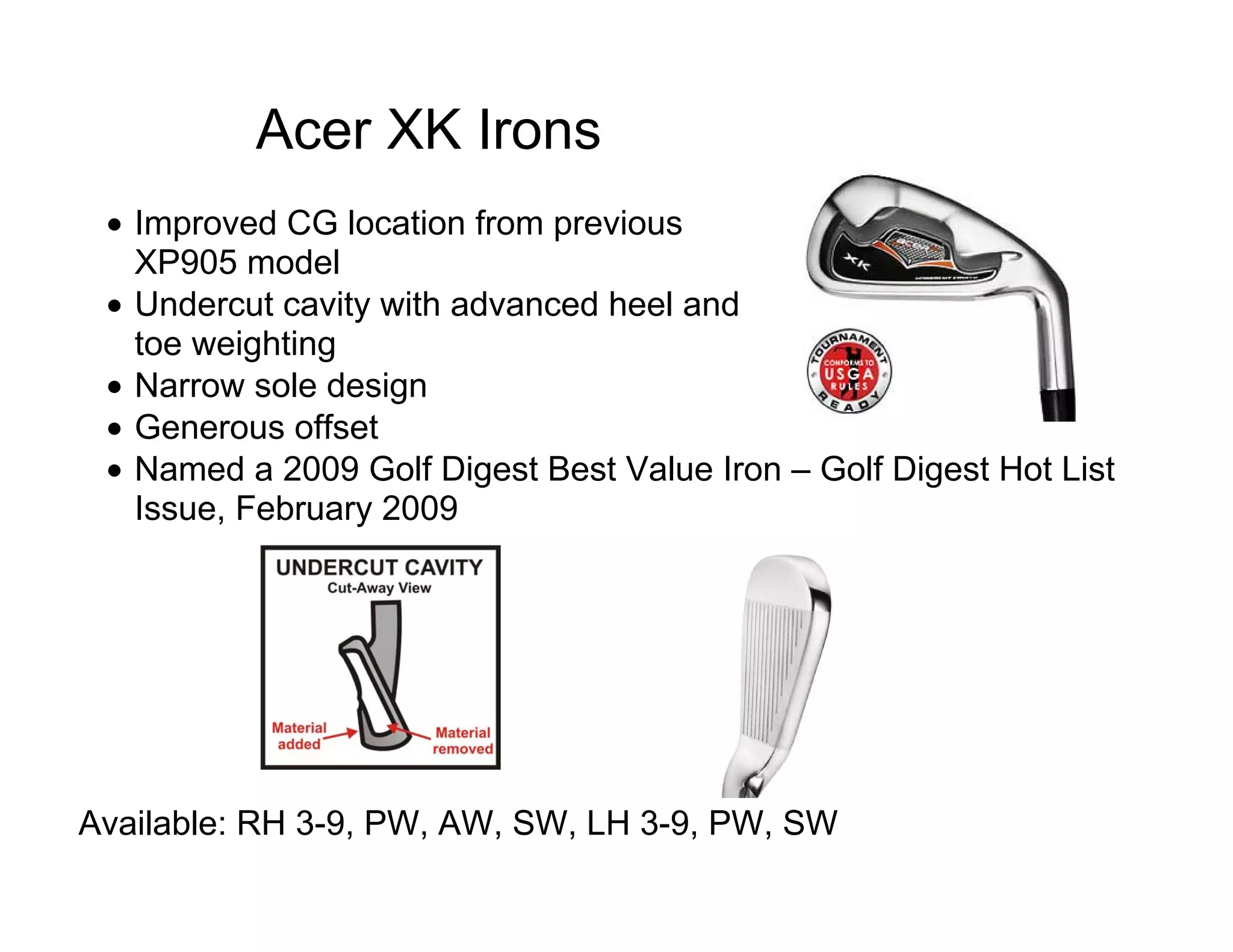 Hireko Golf 2009 Golf Club Preview | PDF | Golf | Sports