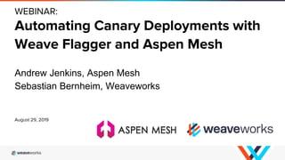 Automating Canary Deployments with Weaveworks Flagger and Aspen Mesh | PPTX | Web Development ...