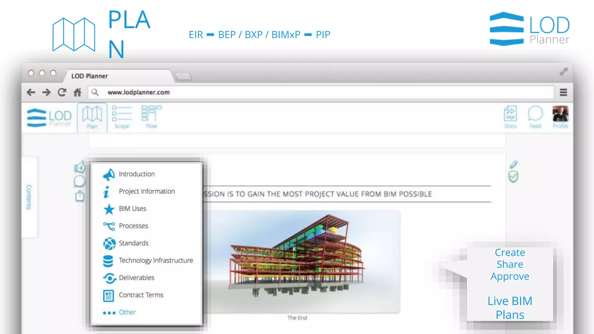 How to create a visual BIM Scope LOD/MPDT/MPS - for clearer contracting ...