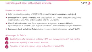Towards new shores with cross-system SoD analyses. [Webinar] | PPT