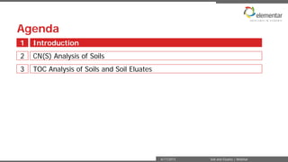 Total (Organic) Carbon, Nitrogen and Sulfur Elemental Analysis of Soils ...