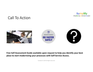 Modernizing Service Management Processes with Self-Service Access | PPT
