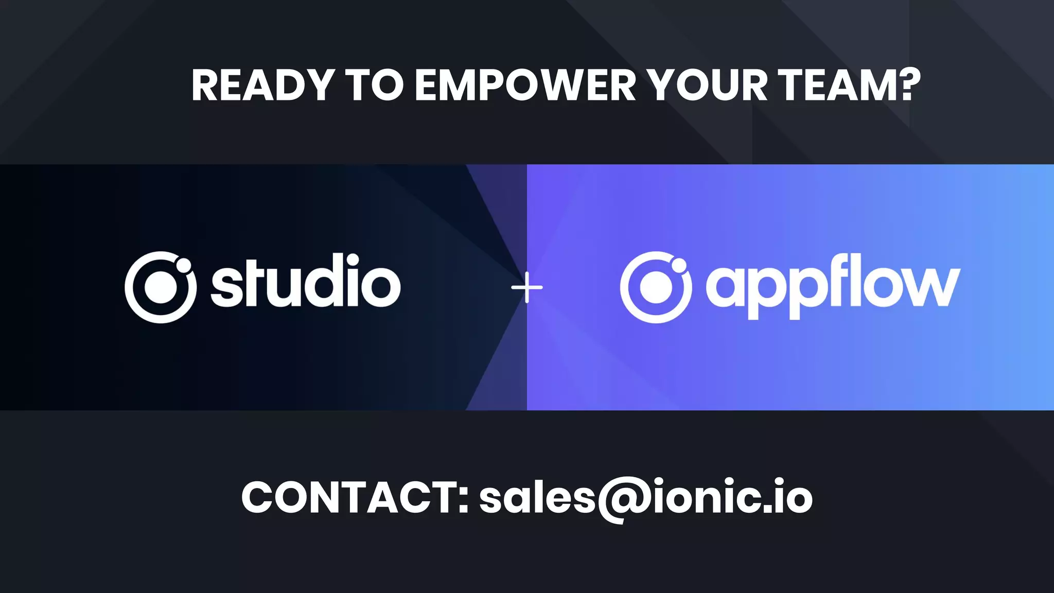 Introducing: Ionic Studio & Appflow A Better Way to Build Apps | PPT
