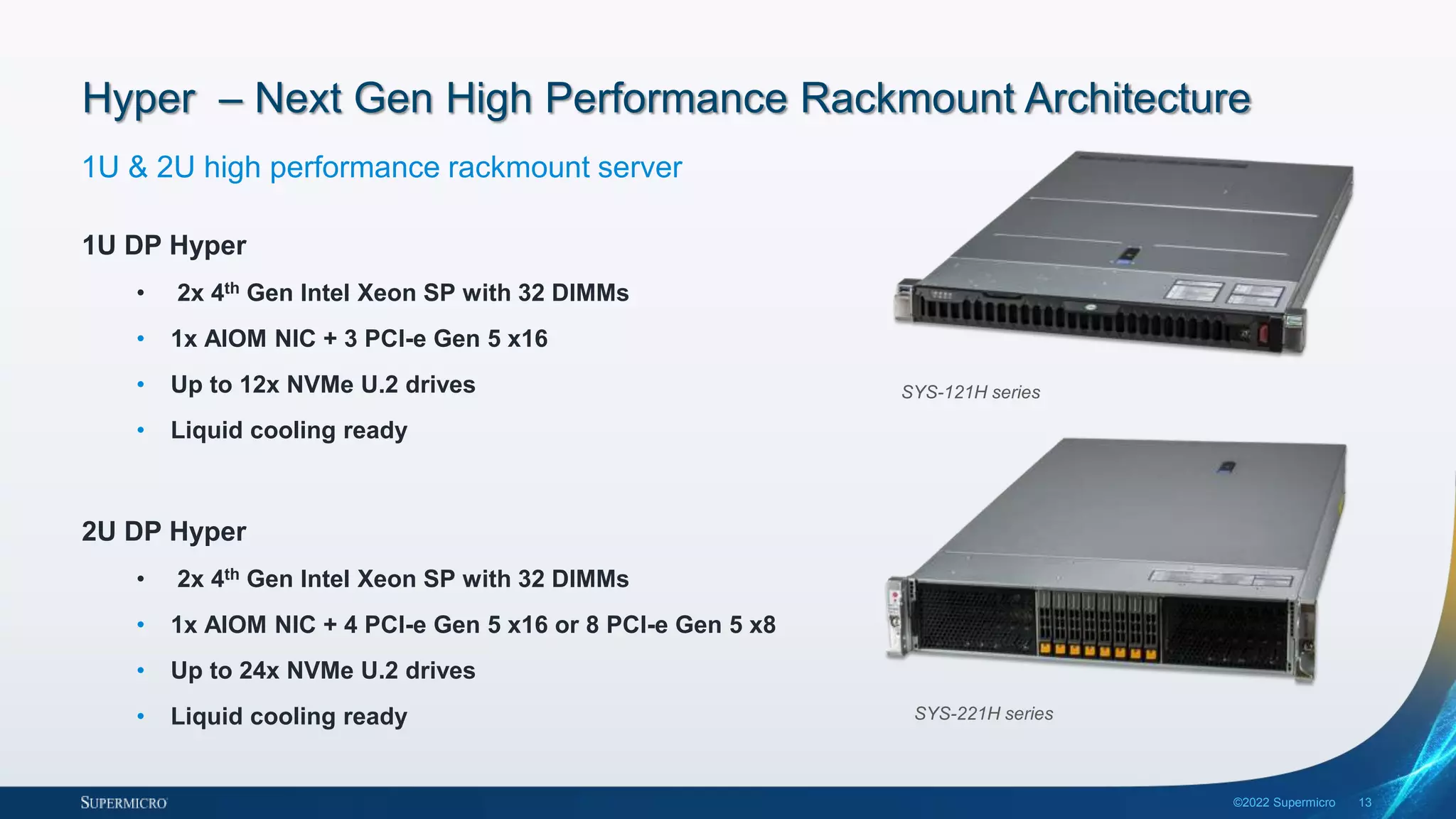 The Power of HPC with Next Generation Supermicro Systems | PPTX | Computer Peripherals | Computing
