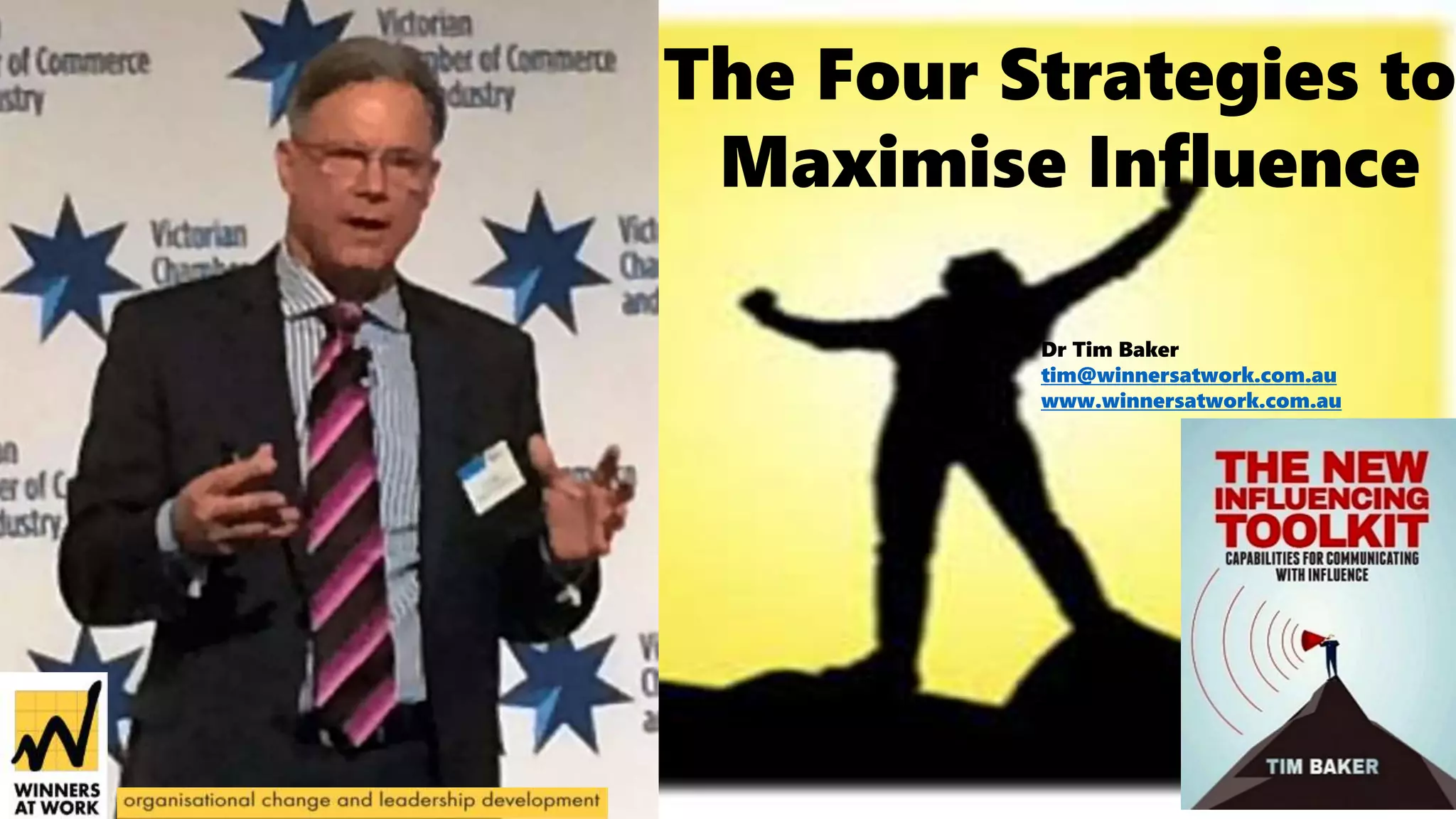 The Four Strategies to Maximise Influence | PPT