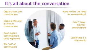 The five pillars of authentic conversations | PPTX