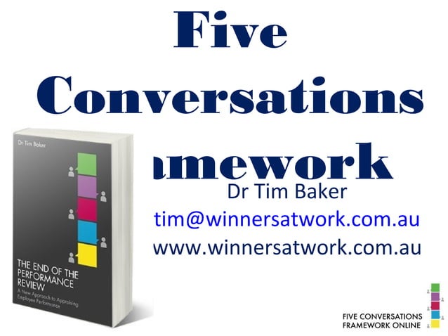The Five Conversations Framework | PPT