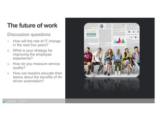 Artificial Intelligence (AI) & The Future of Employee Service | PDF