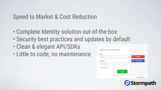 Token Authentication in ASP.NET Core--Stormpath Webinar | PPTX