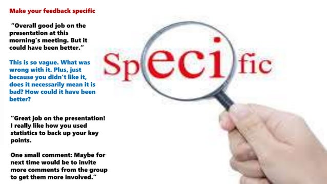 Tools for Effective Feedback | PPT