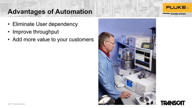 Transcat and Fluke Calibration Webinar: Automating Pressure Calibration ...