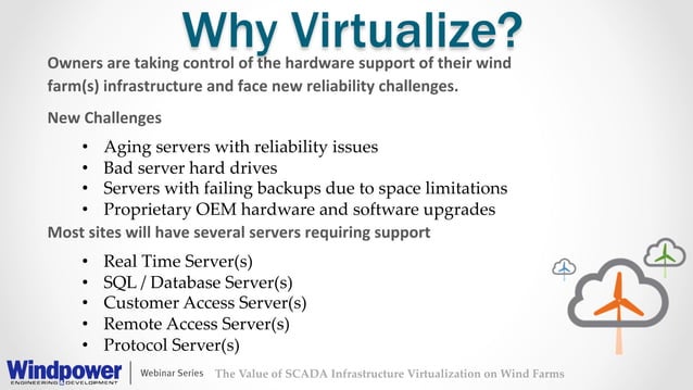 The Value of SCADA Infrastructure Virtualization on Wind Farms | PDF